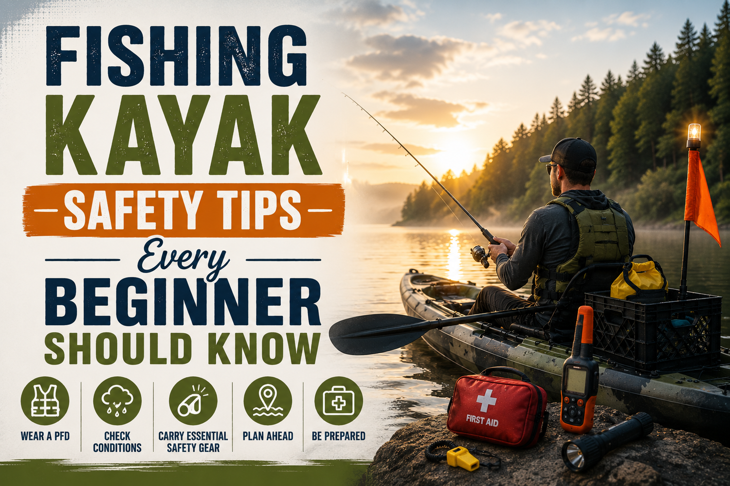 Kayak Safety Tips Every Beginner Angler Should Know Today