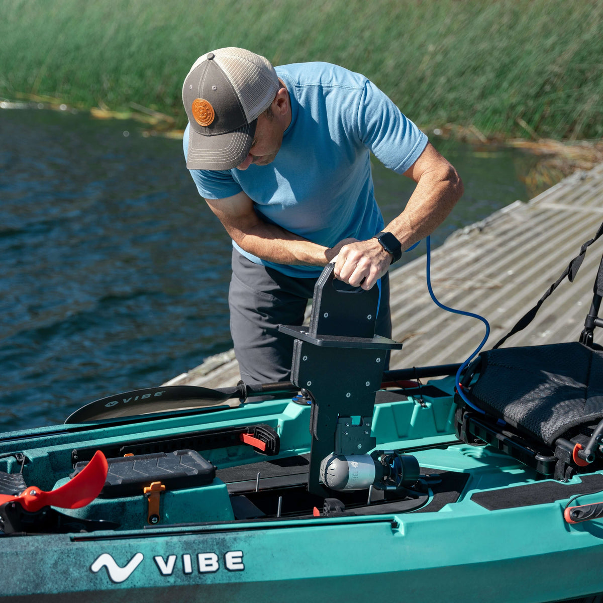 Impulse Pedal Drive Adapter (K-1 Motor) | Vibe Kayaks