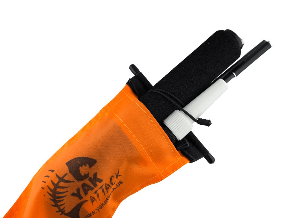 YakAttack VISICarbon Pro for Gear Track Systems | Vibe Kayaks