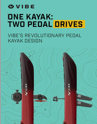 Makana 100 Kayak with Impulse Drive or X-Drive pedal drive | Vibe Kayaks