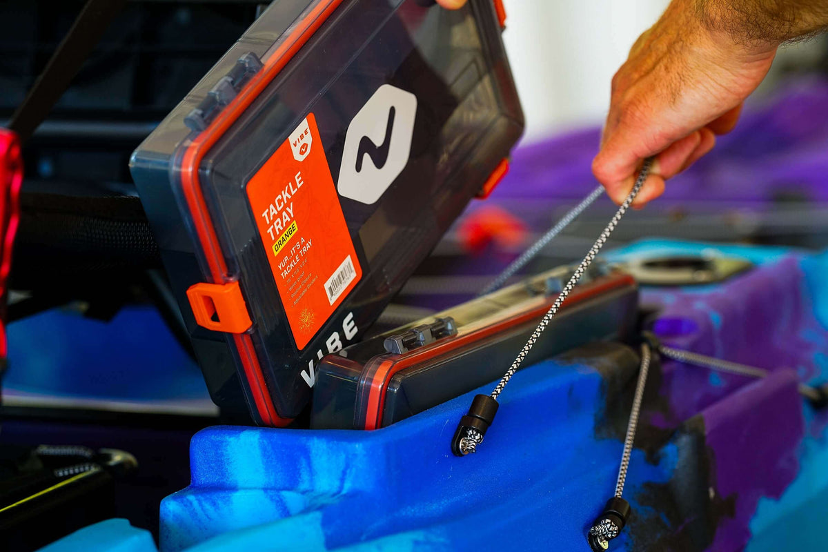 Vibe Waterproof 4 Clasp Tackle Tray (2 pk) | Vibe Kayaks