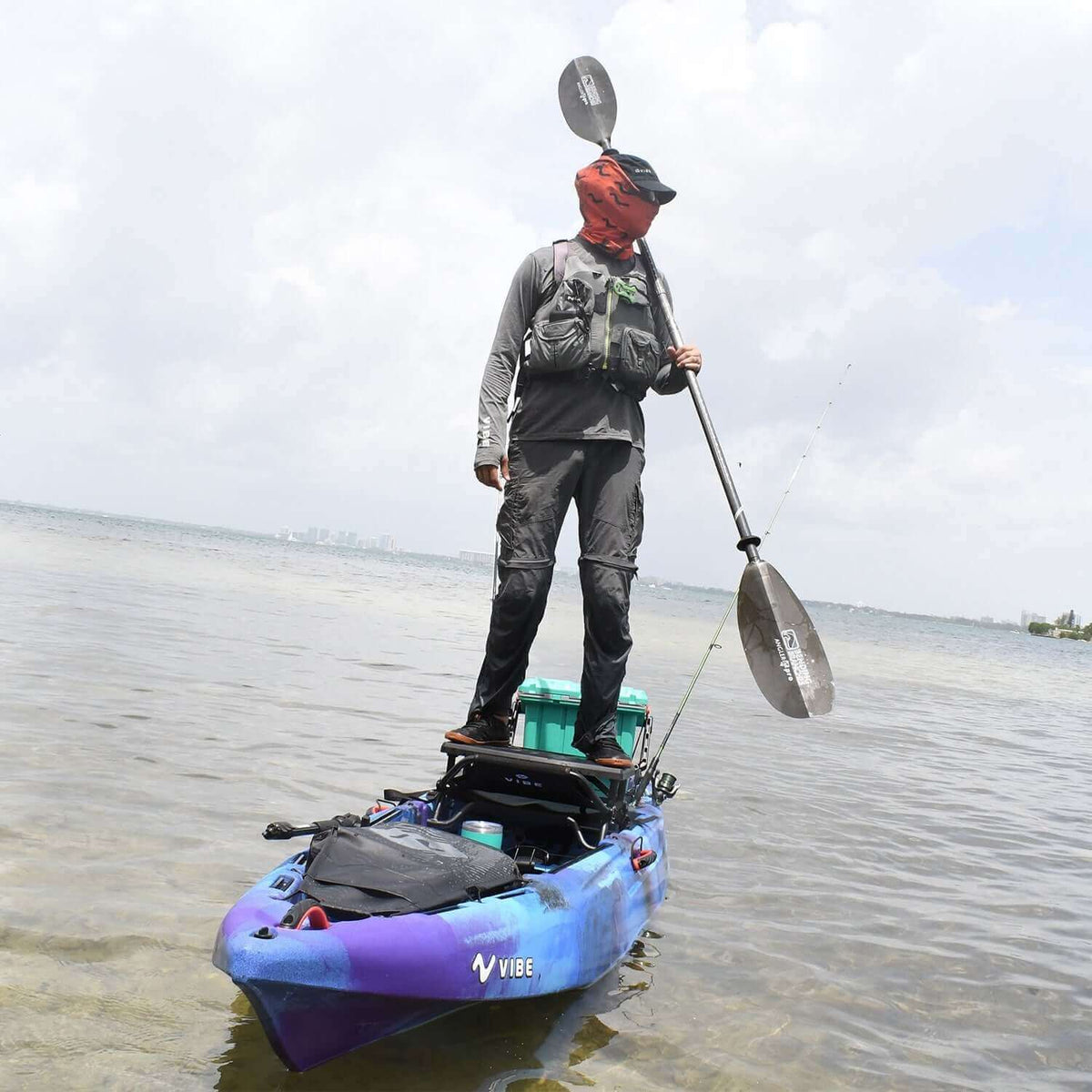 Yellowfin 120 + Deck Pad Kit + Kayak Stand + Cable Lock + Journey 3pc ...