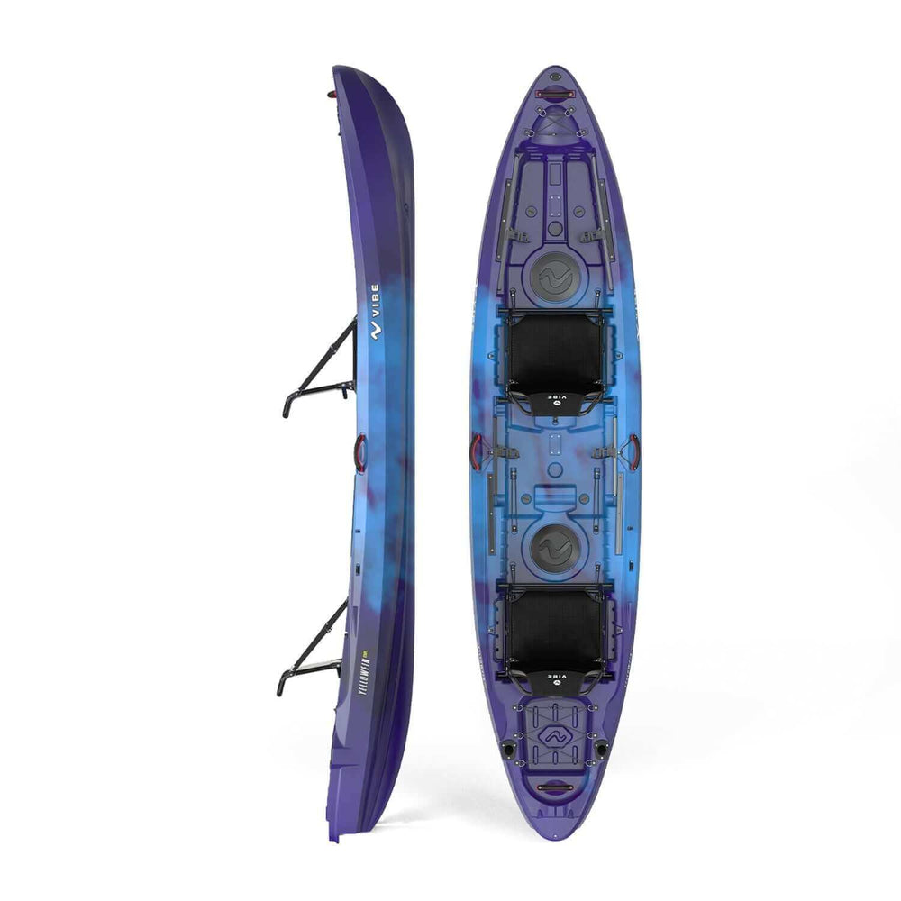 Vibe Yellowfin 130T Tandem Angler Fishing Kayak Package | Vibe Kayaks